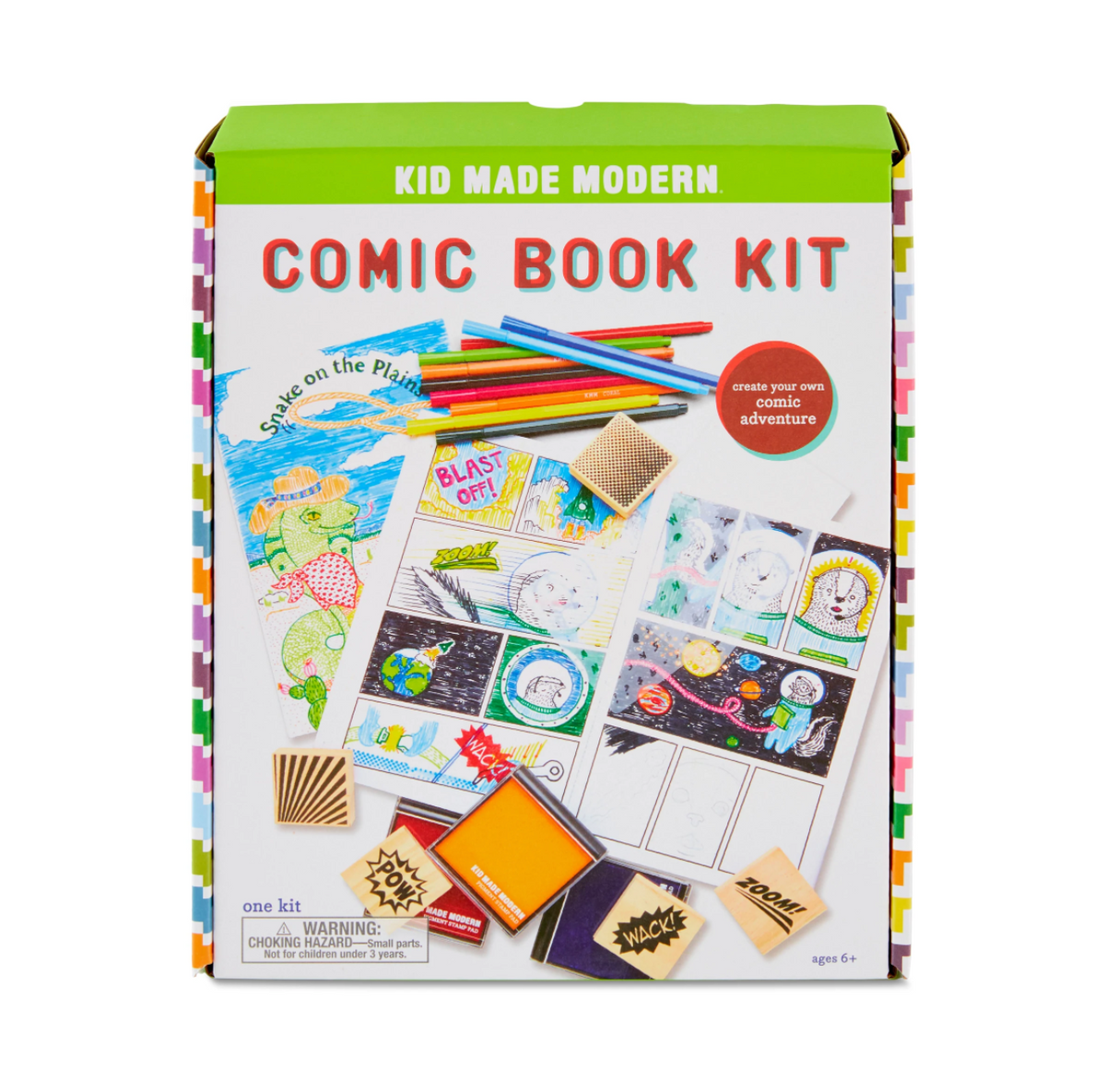 Kid Made Modern Comic Book Kit — Snapdoodle Toys & Games