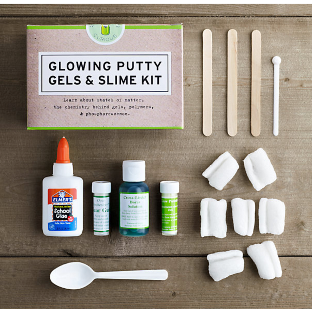 Glowing Putty, Gels & Slime Kit — Snapdoodle Toys & Games
