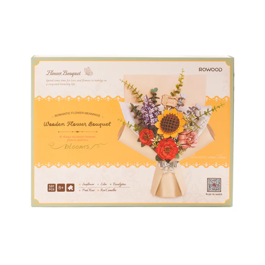 Wooden Flower Bouquet - DIY kit — Snapdoodle Toys & Games