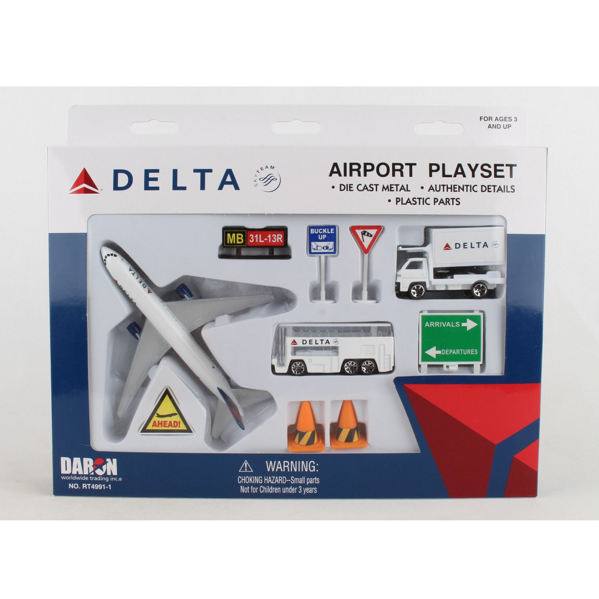 Delta Air 12pc Playset — Snapdoodle Toys & Games