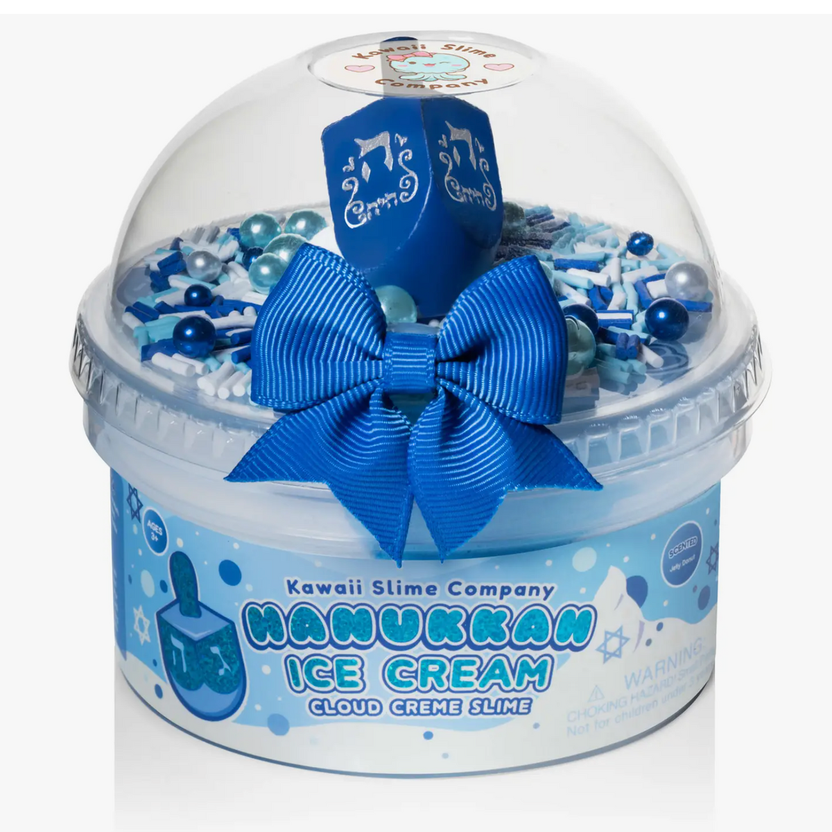Hanukkah Ice Cream Cloud Creme Slime — Snapdoodle Toys & Games