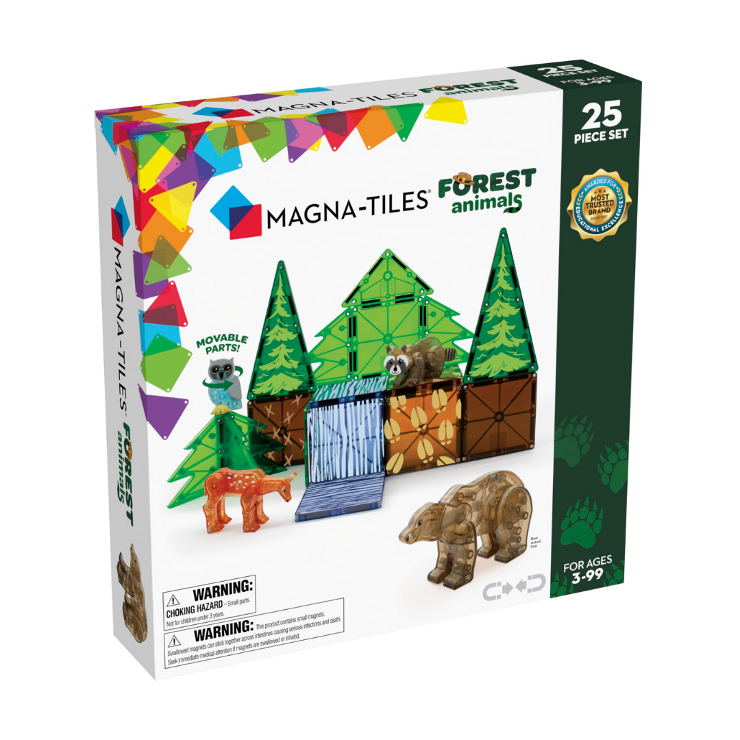 Magna-Tiles Forest Animals 25-Piece Set — Snapdoodle Toys & Games