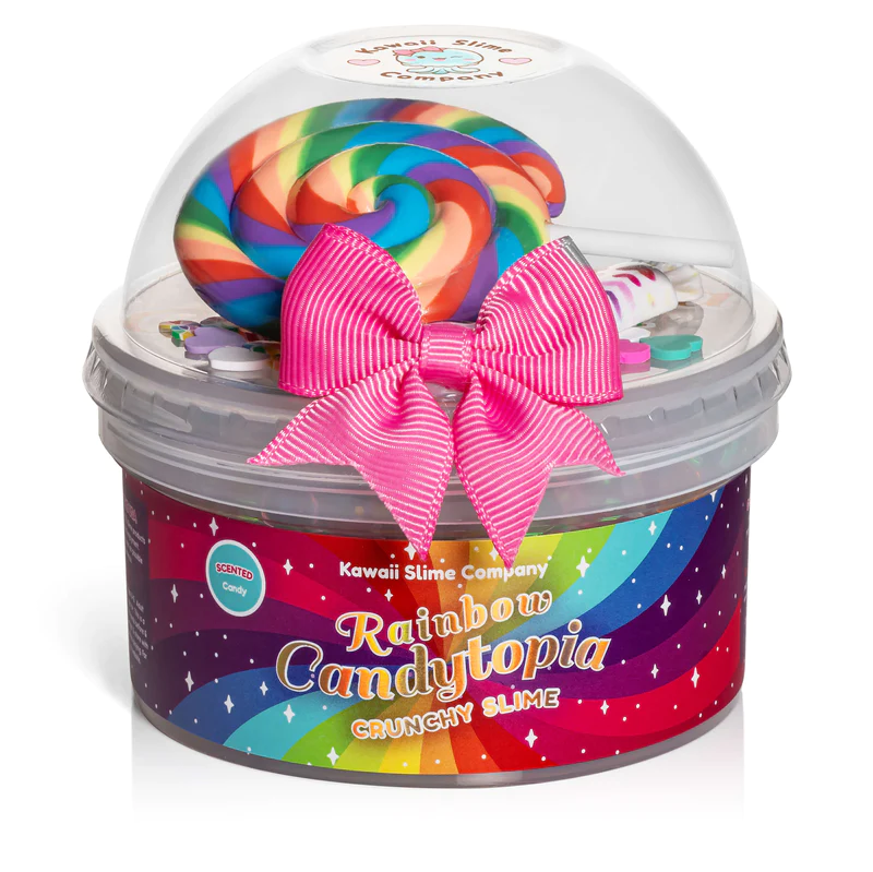 Rainbow Candytopia Crunchy Slime — Snapdoodle Toys & Games