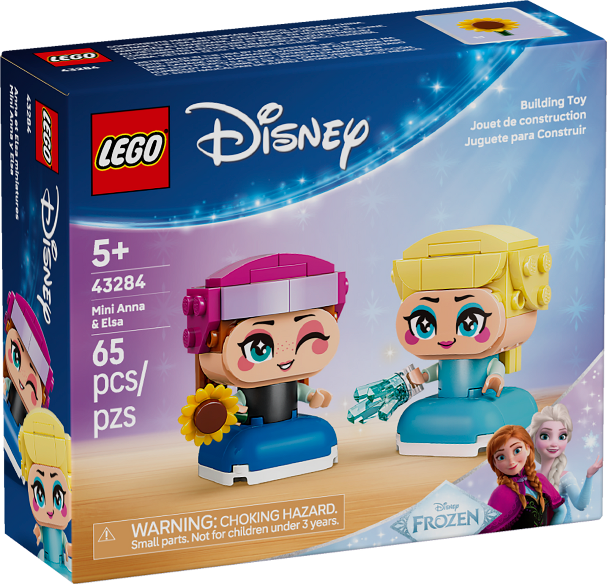 LEGO® ǀ Disney Frozen Mini Anna & Elsa Building Toy 43284 — Snapdoodle ...