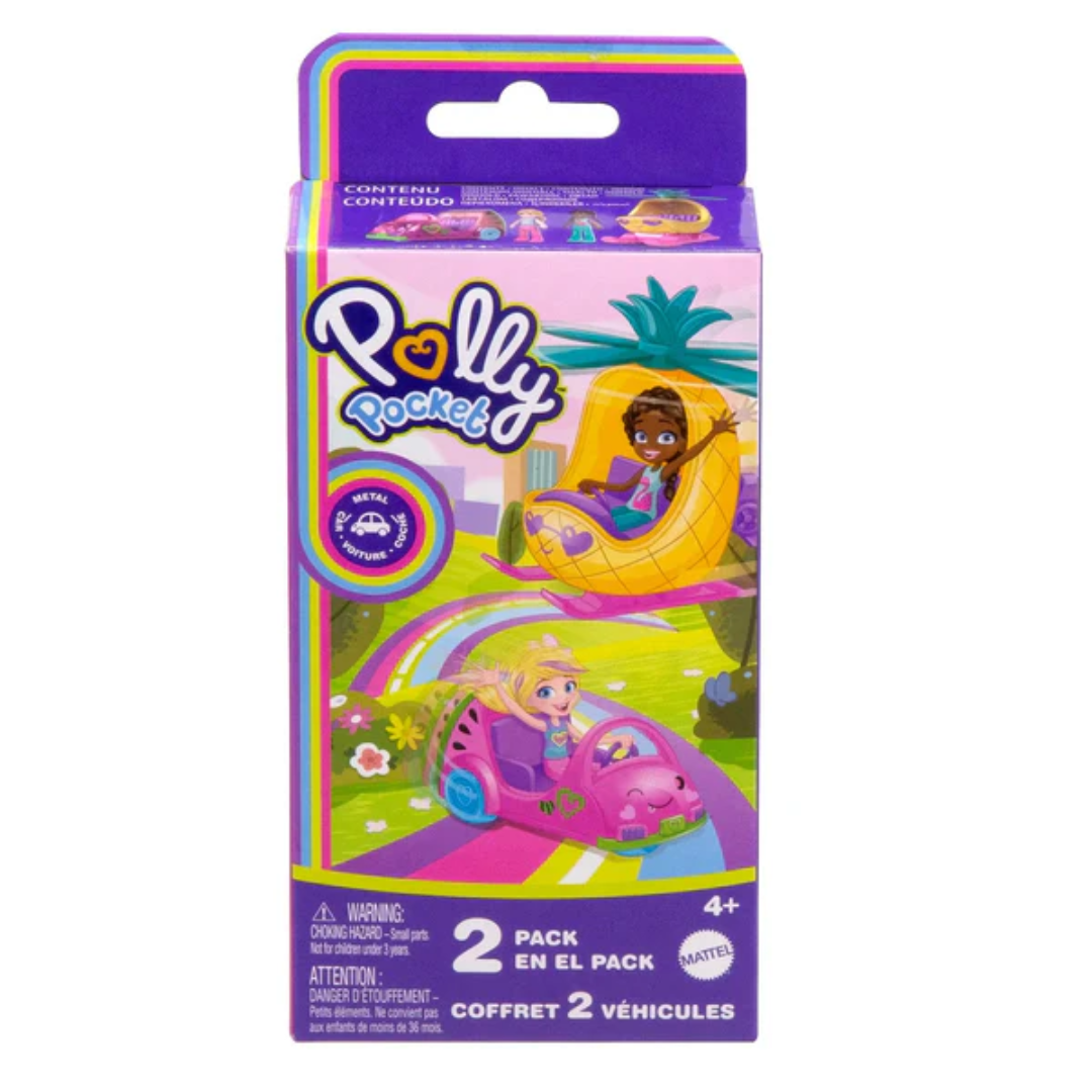 Polly Pocket Vehicle 2pk Asst — Snapdoodle Toys & Games