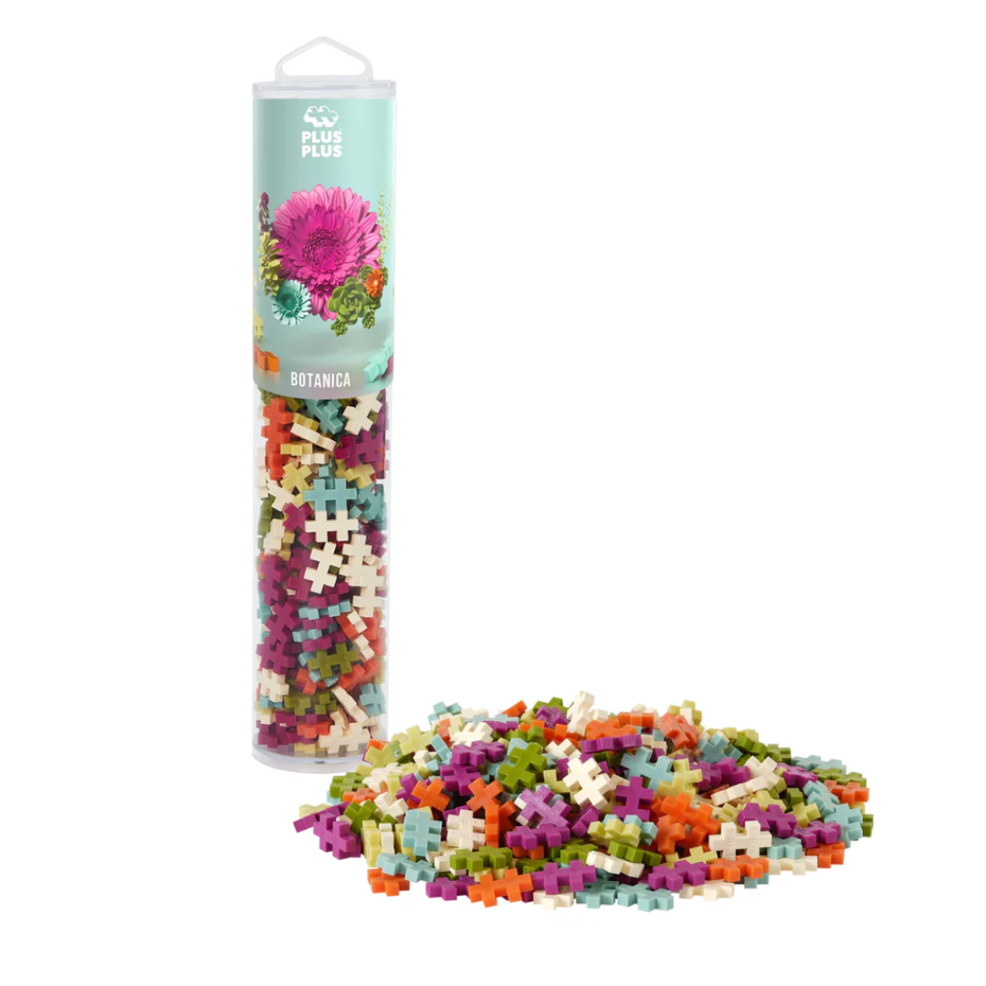 Plus Plus 240pc Tube: Botanica — Snapdoodle Toys & Games