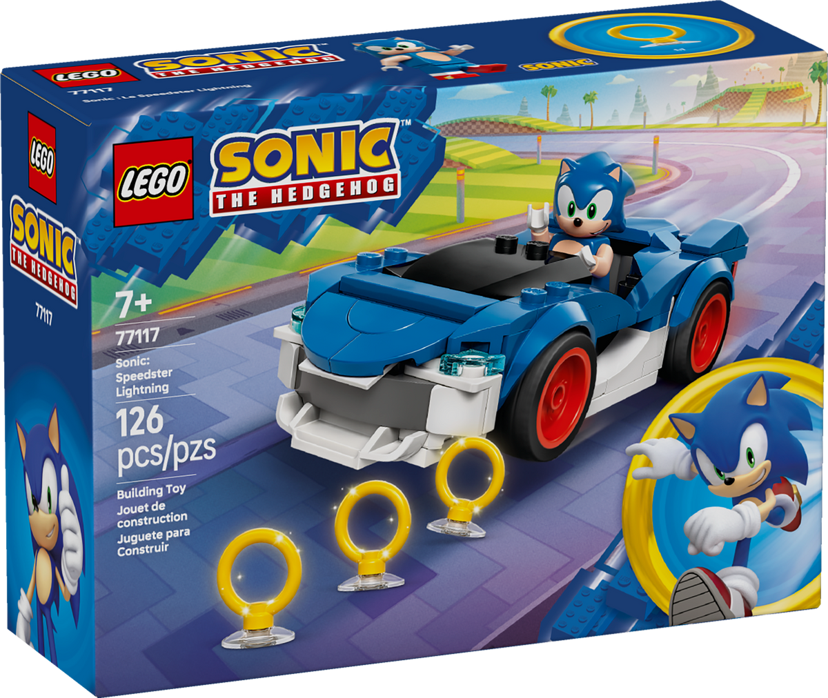 LEGO® Sonic the Hedgehog™ Sonic: Speedster Lightning 77117 — Snapdoodle ...