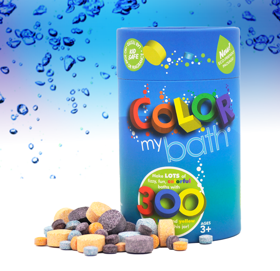 Color My Bath Tablets - 300 Count — Snapdoodle Toys & Games