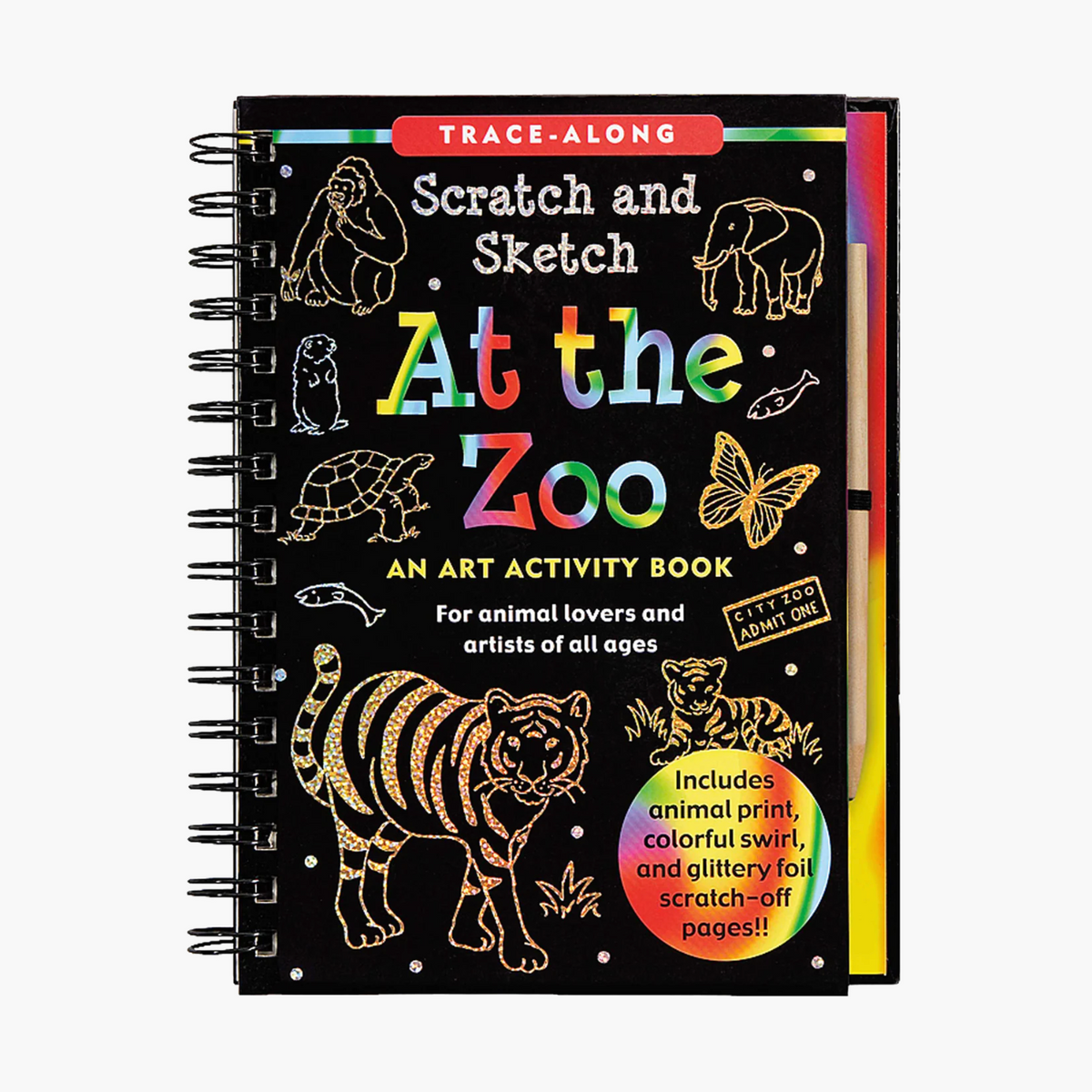 Scratch & Sketch: At the Zoo — Snapdoodle Toys & Games
